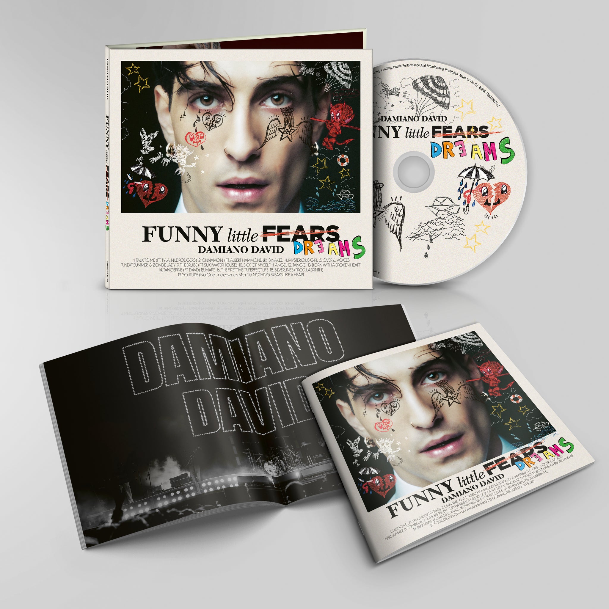 FUNNY little FEARS (DREAMS) - CD – Damiano David